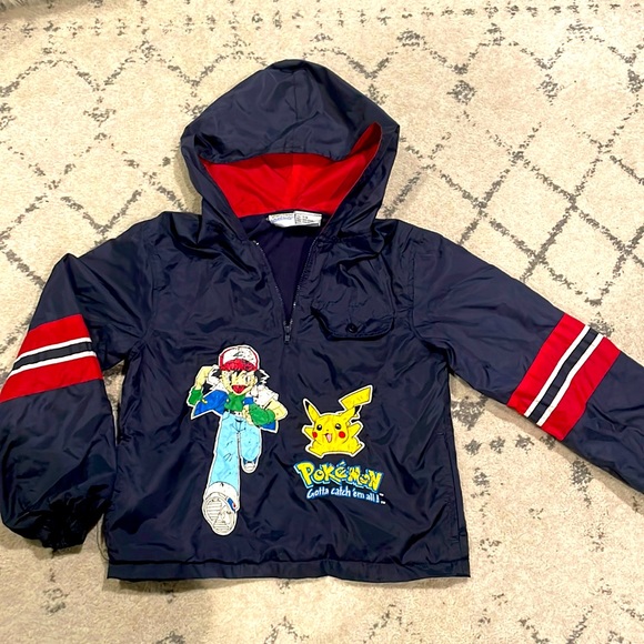 Nintendo | Jackets & Coats | Vintage Pokmon Wind Breaker | Poshmark